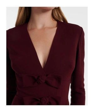 Elie Saab Bow-detail Cady Gown