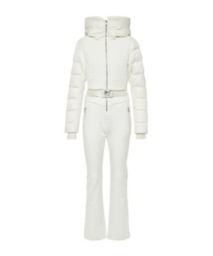 Fusalp Marie Ii Quilted Down Ski Suit - White
