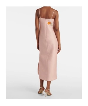 ALEMAIS Hazel Printed Linen-blend Maxi Dress