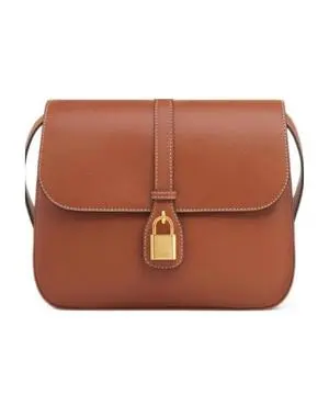 Celine Medium Tabou In Smooth Calfskin - Tan