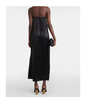 Co Lace-trimmed Silk Satin Slip Dress