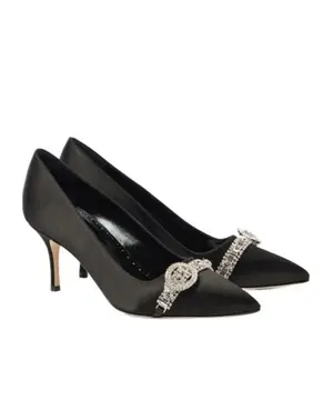 Manolo Blahnik Elegant High Heels - Black