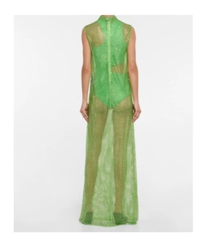 Stella McCartney Mesh Maxi Dress