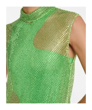 Stella McCartney Mesh Maxi Dress