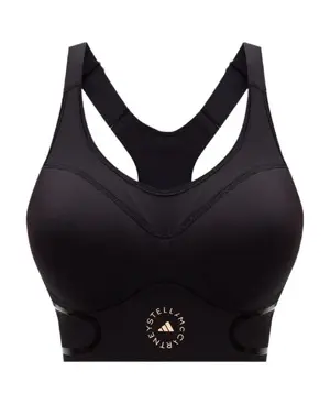 Adidas By Stella McCartney Truepace High Support Sports Bra - Black