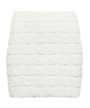 Oscar De La Renta High-rise Miniskirt - White