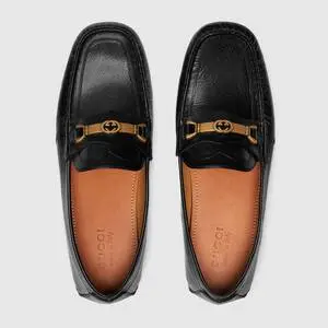 Gucci Horsebit Detail Loafers
