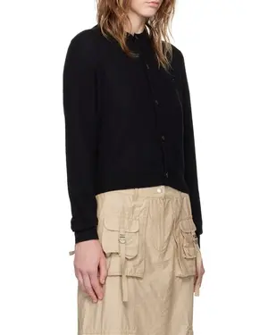 Acne Studios Face Logo Patch Button-up Cardigan