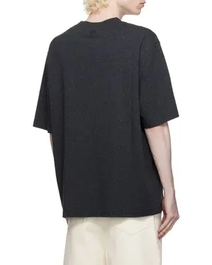 AMI Paris Logo-patch Oversized T-shirt