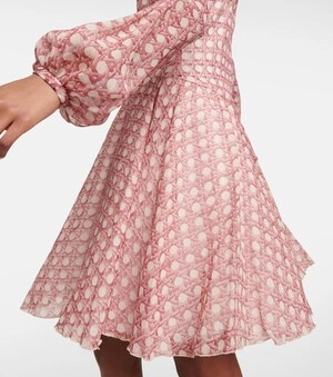 Giambattista Valli Silk Georgette Minidress