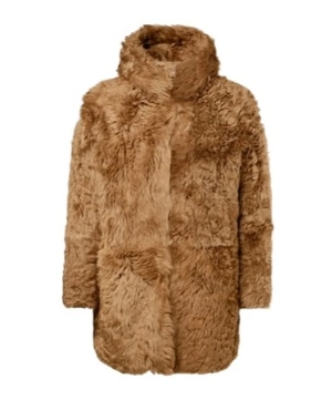 ERL Hooded Shearling Coat
