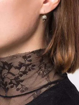 Alexander McQueen Skull Drop Earrings