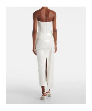 Alex Perry Bridal Sequined Strapless Bustier Gown