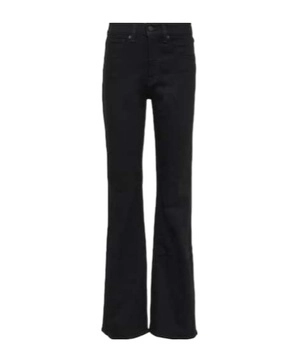NILI LOTAN Flared Jeans - Black