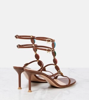 GIANVITO ROSSI Handmade Leather Sandals