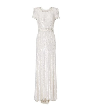 Jenny Packham Bridal Kira Embellished Gown - White
