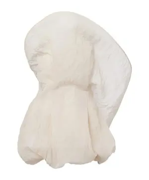 Magda Butrym Cotton And Silk-blend Organza Minidress - Beige