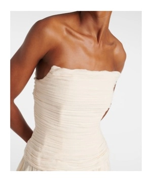 Staud Hightide Cotton-blend Maxi Dress