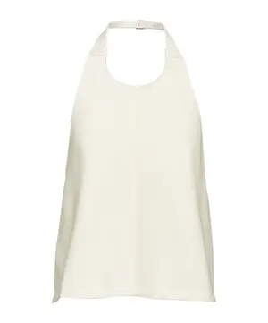 Wardrobe.NYC Halter Neck Top - White