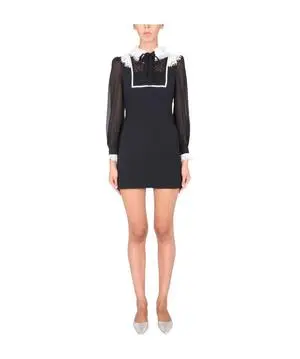 SELF-PORTRAIT Diamante Mini Dress