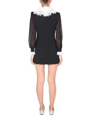 SELF-PORTRAIT Diamante Mini Dress