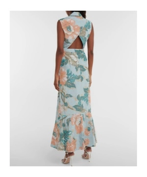 Erdem Mona Floral Cutout Midi Dress