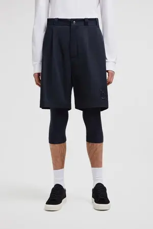 Moncler Gabardine Bermuda Shorts