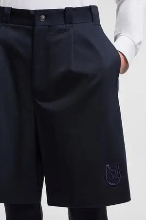 Moncler Gabardine Bermuda Shorts