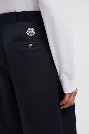 Moncler Gabardine Bermuda Shorts