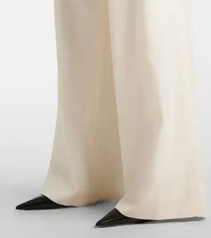 Wardrobe.NYC Low-rise Wide-leg Tailored Pants