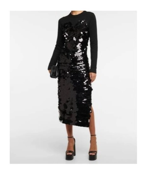 Altuzarra Wynnifred Embellished Midi Dress