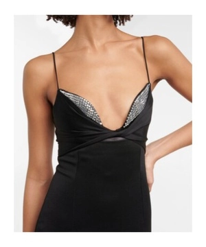 Galvan Crystal-embellished Maxi Dress
