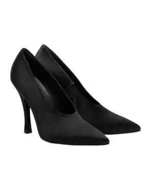 Magda Butrym Satin Pumps - Black