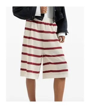 Brunello Cucinelli Wide Leg Shorts
