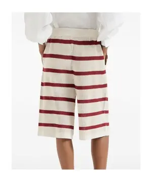 Brunello Cucinelli Wide Leg Shorts