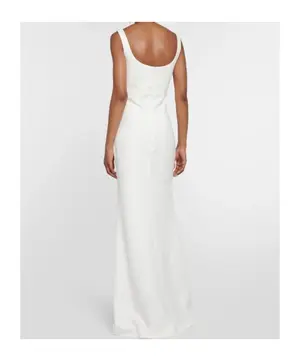 Roland Mouret Embellished Crêpe Gown