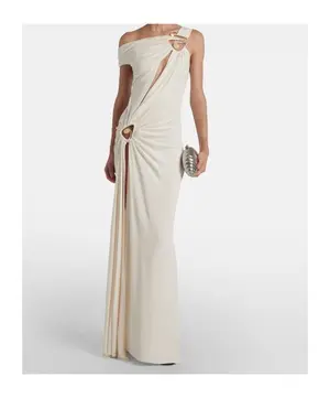 Christopher Esber Draped Jersey Maxi Dress