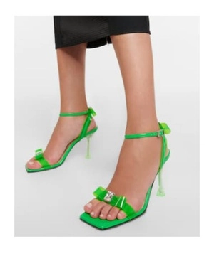 MACHMACH Bow Embellished Sandals
