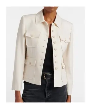 NILI LOTAN Jamison Virgin Wool Jacket
