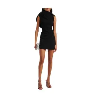 GIANVITO ROSSI Suede Rhinestone Wrap Strap Stiletto Sandals