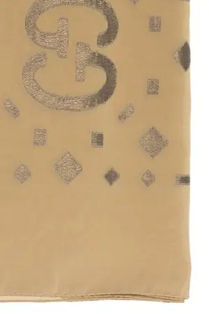 Gucci Gg Logo Rectangle Scarf