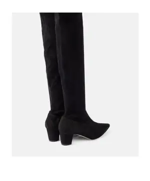 Manolo Blahnik Lupasca 55 Suede Over-the-knee Boots