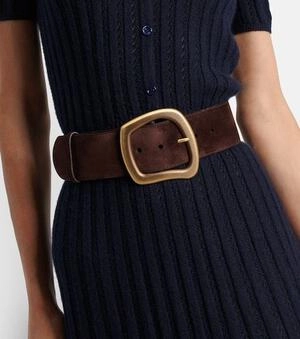 Gabriela Hearst Simone Large Suede Belt