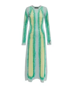 Y/project Gradient Knit Dress - Green