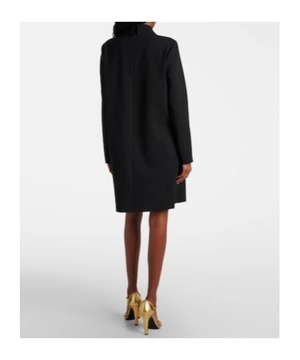 Carolina Herrera Embellished Wool-blend Shift Dress