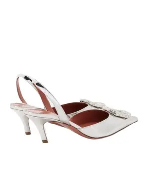 Amina Muaddi Camelia 60 Slingback Pumps