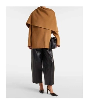 Altuzarra Dak Caped Wool-blend Coat