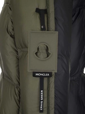 Moncler Two-color Long-sleeved Coat