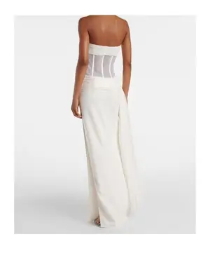Christopher Esber Bridal Veiled Corset Dress