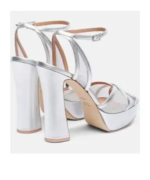 MALONE SOULIERS Sylvie 125 Leather Platform Sandals